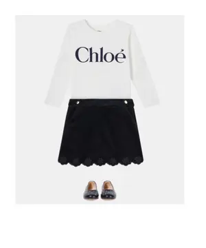 Chloé Embellished Leather Ballet Flats