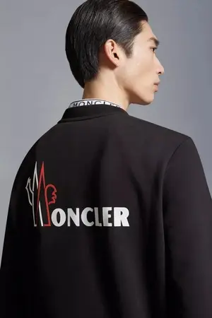 Moncler Logo Printed Crewneck Sweatshirt
