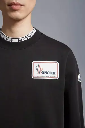 Moncler Logo Printed Crewneck Sweatshirt