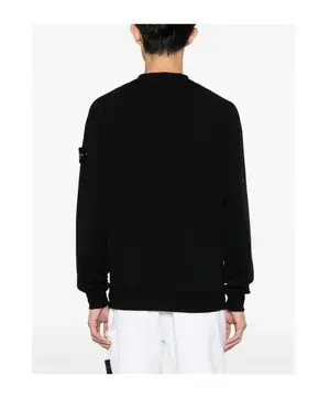 Stone Island Compass-badge Crewneck Sweatshirt