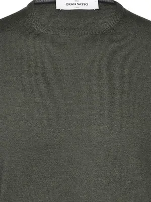 GRAN SASSO Round-neck Wool Sweater