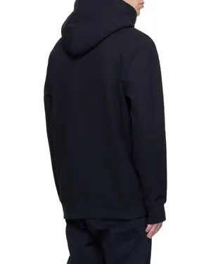 Moncler Logo Embroidered Long Sleeve Hoodie