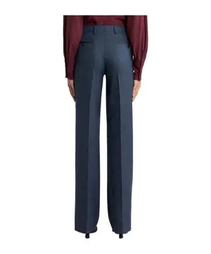 Etro Wool Jacquard Paisley Motif Trousers