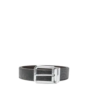 Etro Paisley Pattern Belt - Black