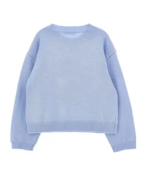 Monnalisa Iconic Character Intarsia Sweater