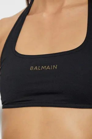 Balmain Lace-up Bikini Set