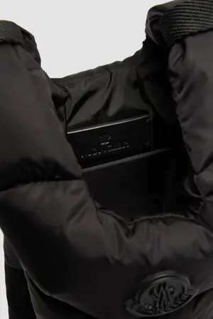 Moncler Legere Logo Patch Quilted Crossbody Bag