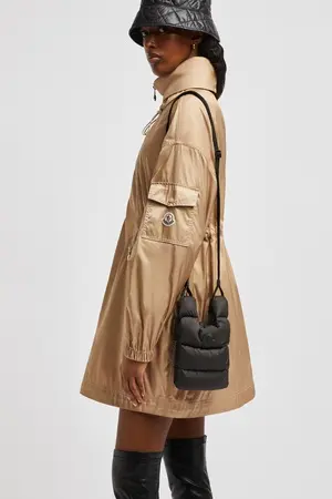 Moncler Legere Logo Patch Quilted Crossbody Bag