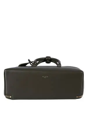 Alaïa Delta Top Handle Bag In Box Calfskin - Green