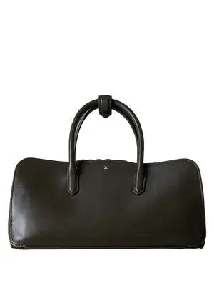 Alaïa Delta Top Handle Bag In Box Calfskin - Green