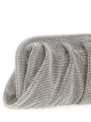 Benedetta Bruzziches Venus La Grande Crystal Mesh Clutch