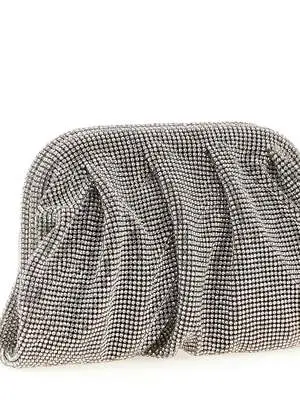 Benedetta Bruzziches Venus La Petite Crystal Mesh Clutch