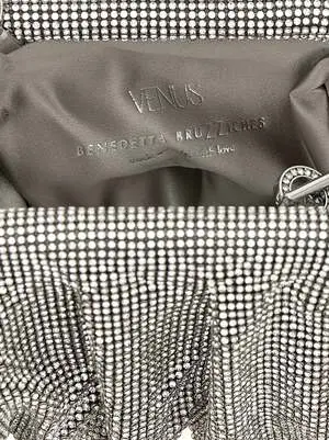 Benedetta Bruzziches Venus La Petite Crystal Mesh Clutch