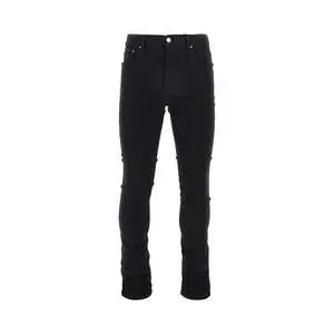 Amiri Stack Skinny Fit Jeans - Black