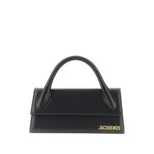 Jacquemus Le Chiquito Long Smooth Leather Bag - Black
