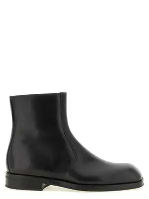 Lemaire Square Toe Boots For Men