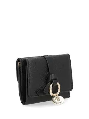 Chloé Alphabet Folding Wallet - Black