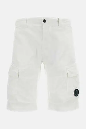 C.P. COMPANY Stretch Sateen Cargo Lens Shorts