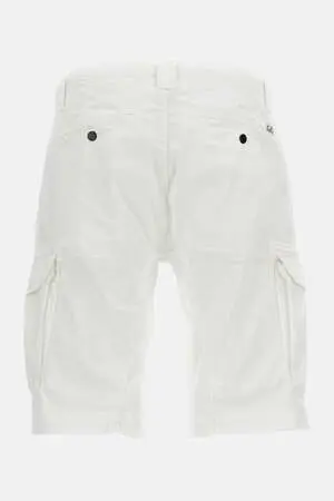 C.P. COMPANY Stretch Sateen Cargo Lens Shorts