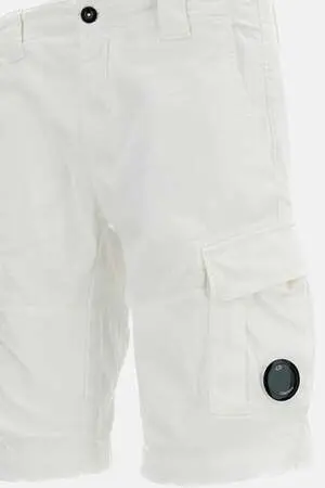 C.P. COMPANY Stretch Sateen Cargo Lens Shorts