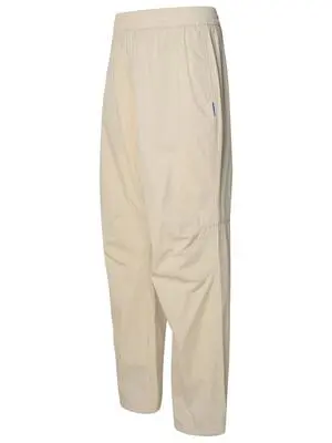 Burberry Beige Cotton Blend Trousers