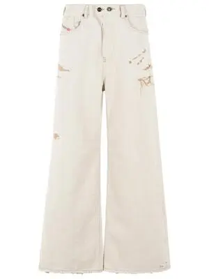 DIESEL® 1996 D-sire' Beige Denim Jeans - Cream