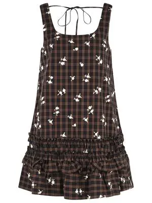 Ganni Embroidered Day Dresses