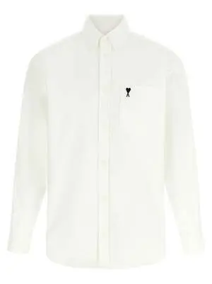 AMI Paris De Coeur' Shirt - White