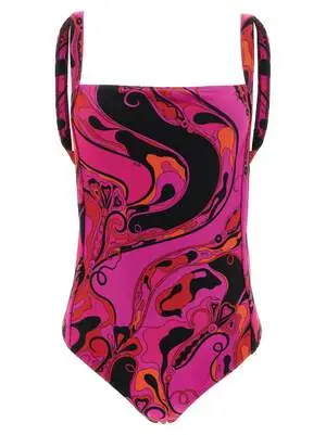 Emilio Pucci Orchidee' One-piece Swimsuit