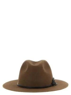 Brunello Cucinelli Monile' Hat - Brown