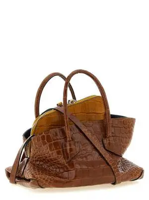 Attico La Passeggiata Mini Handbag - Brown