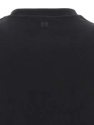 AMI Paris De Coeur T-shirt - Black