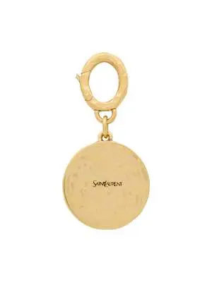 Saint Laurent Cassandre Charm In Enamel And Metal