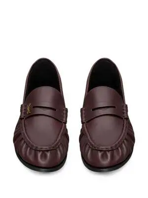 Saint Laurent Le Loafer Supple In Smooth Leather