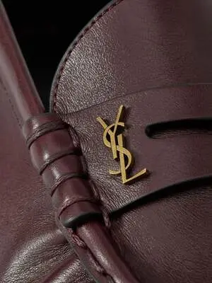 Saint Laurent Le Loafer Supple In Smooth Leather