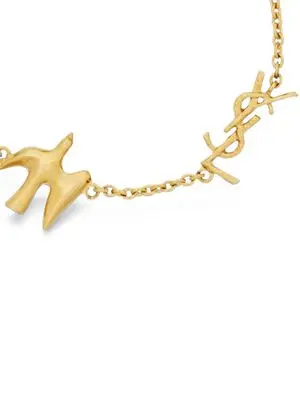 Saint Laurent Cassandre Dove Chain Bracelet