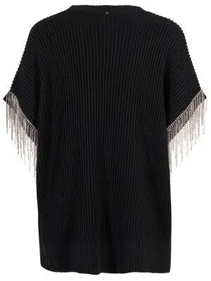 Sportmax Wool Cardigan With Rhinestone Embellishment