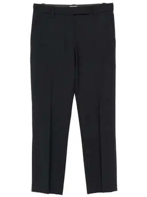 Brunello Cucinelli Pressed-crease Wool Trousers
