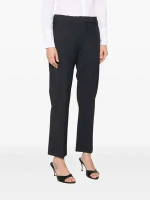 Brunello Cucinelli Pressed-crease Wool Trousers
