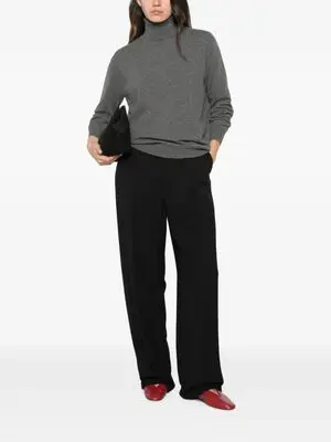 Brunello Cucinelli Cashmere Turtleneck Sweater With Monili Detail