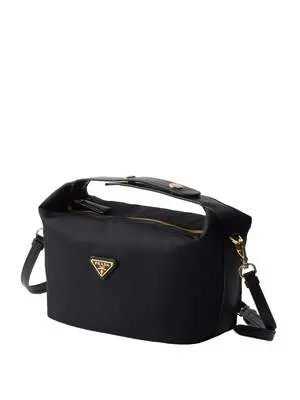 Prada Borsa Cherie Mini Re-nylon Bag - Black