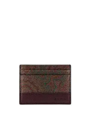 Etro Card Holder Arnica - Brown