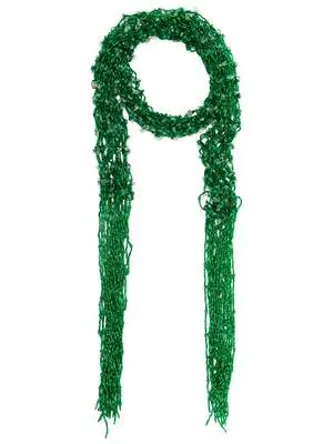 Dries Van Noten Beaded Necklace - Green