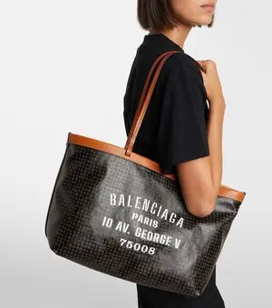 Balenciaga Select Medium Canvas Tote Bag