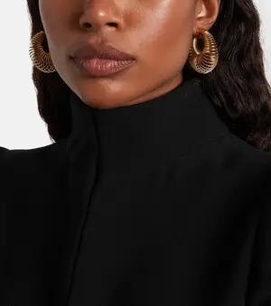 Alaïa Spiral Hoop Earrings