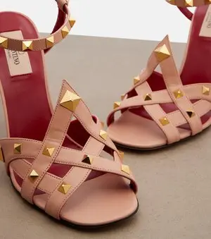 Valentino Garavani Studdy Leather Sandals