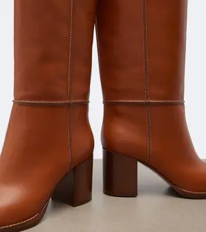 GIANVITO ROSSI Leather Knee-high Boots