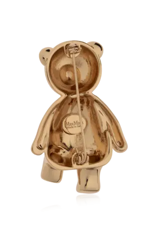 Max Mara Bear-shaped Brooch