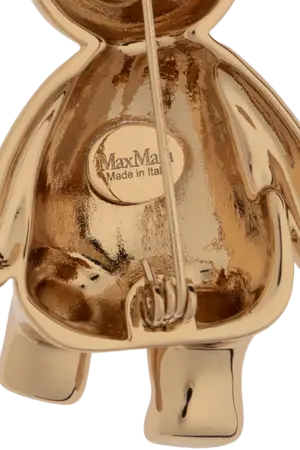 Max Mara Bear-shaped Brooch