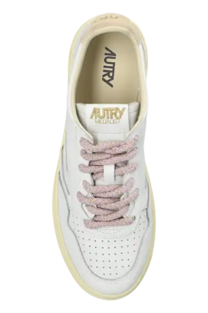 AUTRY Medalist Low Top Leather Sneakers - White